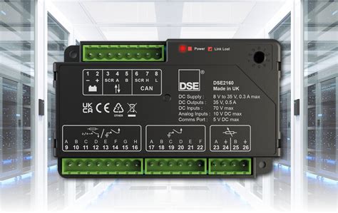 New Product Release Dse2160 Dsenet® Input Output Expansion Module News Deep Sea Electronics