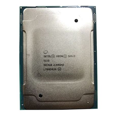 Intel Xeon Gold 5115-SR3GB (Call for pricing. Prices may vary.)