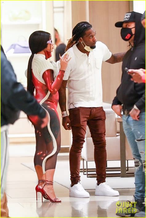 Photo Cardi B Wears Sheer Interesting Outfit Bottega Veneta 50 Photo