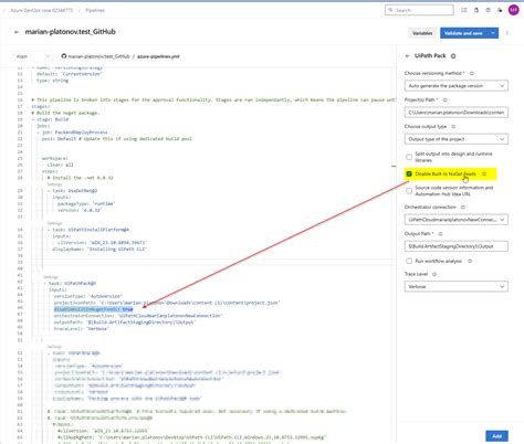 bot can t find nuget package in ado feed looks in orchestrator instead