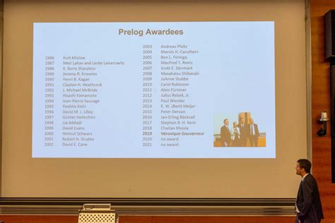 Prelog Lecture 2022 Department Of Chemistry And Applied Biosciences Eth Zurich