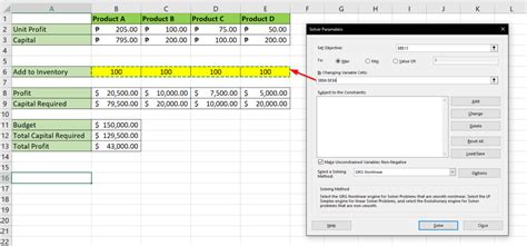 How To Use Solver In Excel Sheetaki