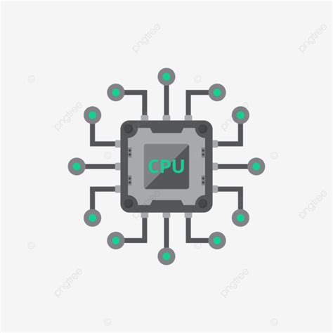 Processor Vector Hd Images Processor Vector Cpu Processor Processor Chip Png Image For Free