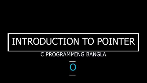 C Programming Pointers Basics To Advanced C Programming Full Playlist