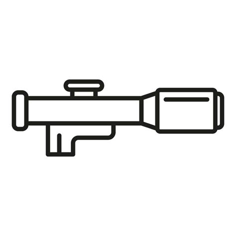 Premium Vector Telescopic Cross Icon Outline Vector Rifle Scope Sight