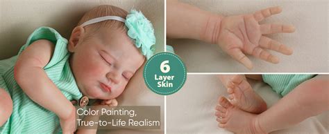 Amazon Com Wooroy Realistic Reborn Baby Dolls Inch Real Life Baby Dolls With Soft Weighted