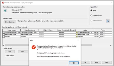 How To Import All Fields Of My Gml File Autodesk Community