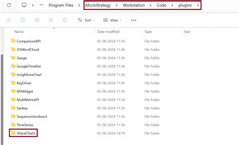 Installing On MicroStrategy Desktop Workstation VitaraCharts Custom Visuals Plugin For