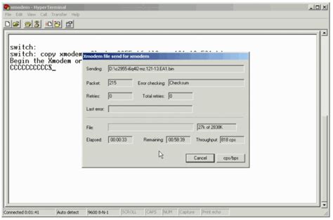 Top Putty Xmodem File Transfer