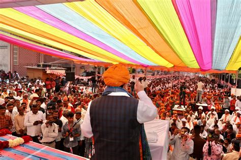 Bjp National President Shri Jp Nadda Addressing Vijay Sankalp Rally