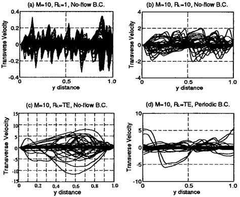 Transverse Velocity Distribution Vs The Transverse Coordinate Y D M