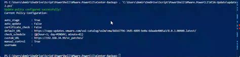 Configure Vcsa Update Web Repository Settings With Powershell And Rest Api Vgeek Tales From