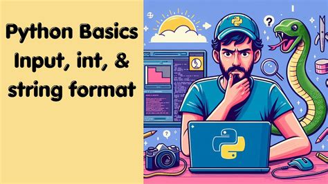 2 Python Basics Input Integer And String Format Youtube