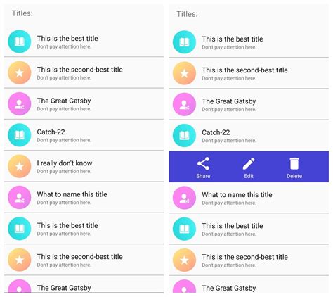 How To Implement Swipe For Options In RecyclerView