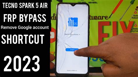 TECNO Spark 5 Air Frp Bypass YouTube