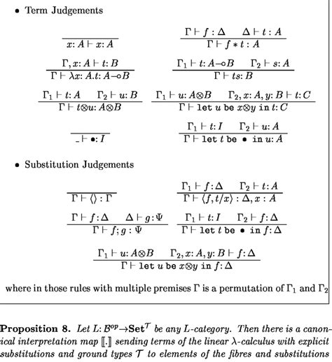 The Linear Calculus Without Exponentials Download Table