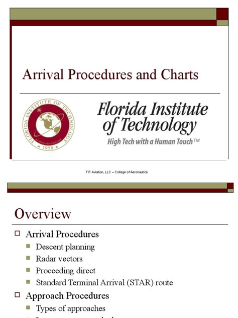 Lesson 1212 Arrival Procedures And Charts Pdf Aviation Aviation