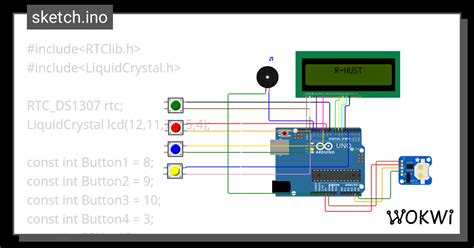 Real Alarm Clock Wokwi Esp32 Stm32 Arduino Simulator