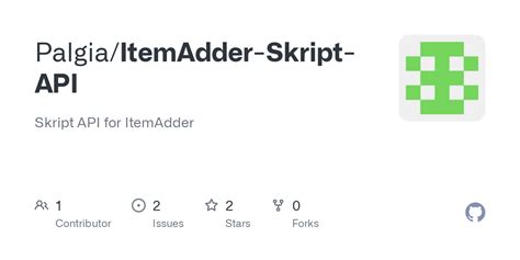 Github Palgia Itemadder Skript Api Skript Api For Itemadder