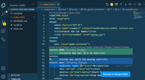 Beginners Guide To Github Merging A Pull Request The Github Blog