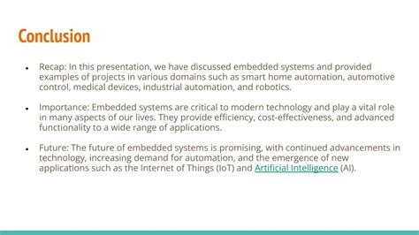 PPT Overview Of Embedded Systems Projects Examples PowerPoint Presentation ID