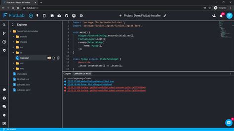 Debugging Flutter Apps In The Cloud Flutlab Docs