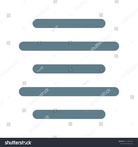 Center Line Alignmentpage Setup Text Paragraph Stock Vector Royalty Free 1313035121 Shutterstock