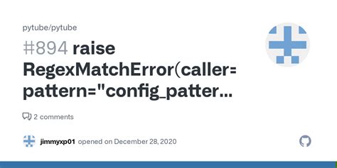 Raise RegexMatchError Caller Get Ytplayer Config Pattern Config
