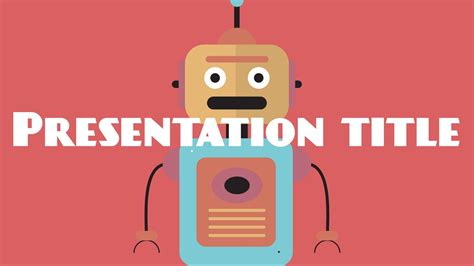 robot powerpoint template