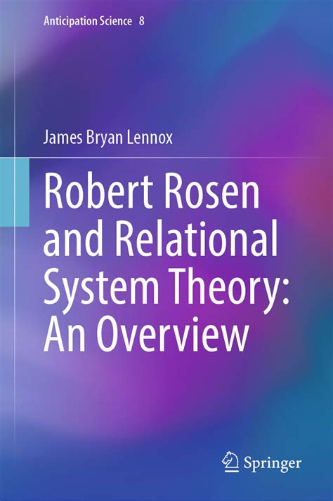 Robert Rosen And Relational System Theory An Overview Ebook By James Bryan Lennox Epub
