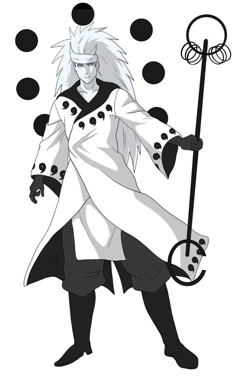 Madara Uchiha Six Paths Mode By Ronmayron On Deviantart