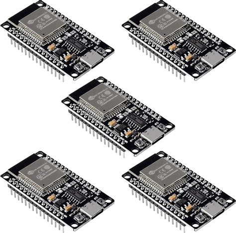 دوريا لوحة تطوير Esp32 من 5 قطع بمنفذ Usb نوع سي وواي فاي وبلوتوث Esp