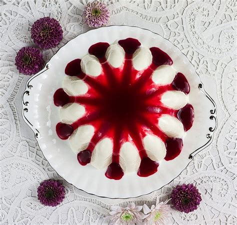 Raspberry Rose Flummery Rhubarb And Lavender