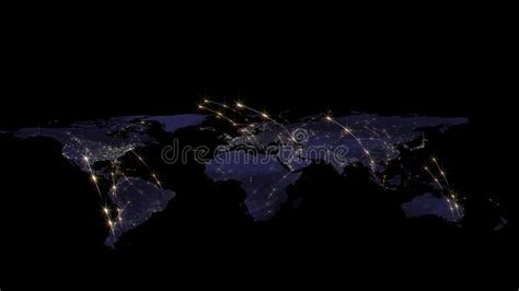 3d Rendering Abstract Of World Network Internet And Global Connection Concept Elements Of This