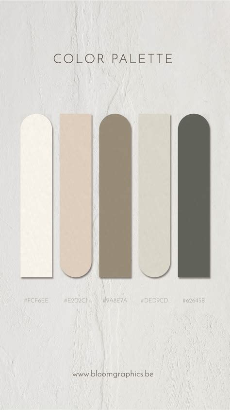 White Beige Color Palette