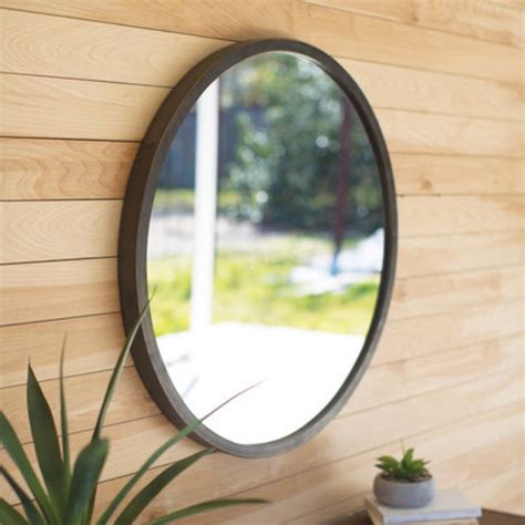 Black Metal Frame Mirror Fiddler Creek