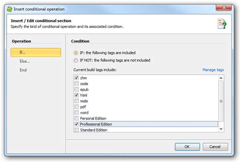 Generate Multiple Versions Of Your Documentation With The New Conditional System Of Helpndoc 37
