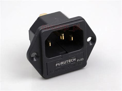 Furutech FI G Power IEC Input With Fuse Gold Plate DIY Assortment Built In Schuko