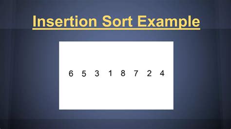 Insertion Sort Pptx Programming Languages Computing