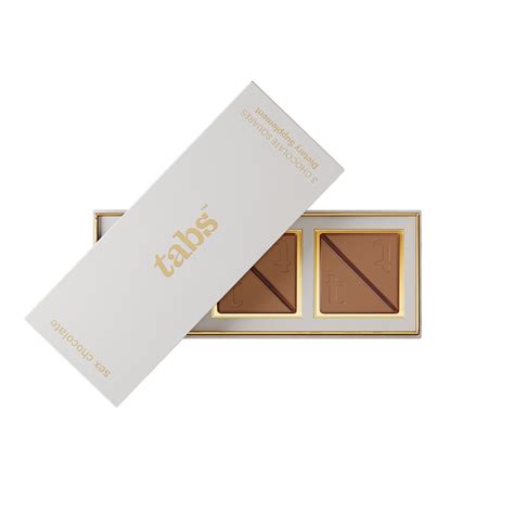 Tabs Sex Chocolate Vegan Milk Chocolate BodiSpa B B