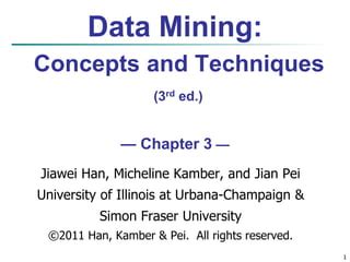 Data Mining Preprocessing Notes And Pptt PPT