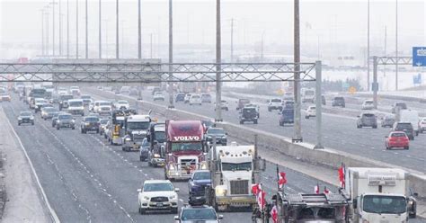 Ottawa Declares State Of Emergency Amid Truckers Protest