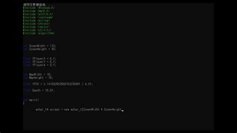 200行c 代码实现命令行3d游戏 哔哩哔哩 bilibili