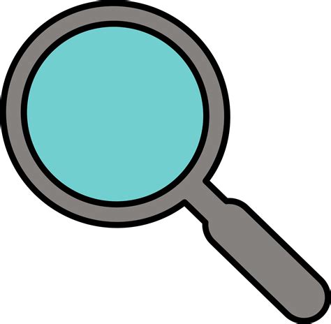Magnifying Glass Outline Color Icon 14058100 Vector Art At Vecteezy