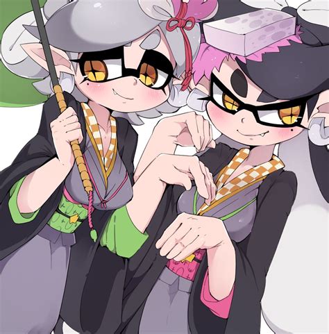 Callie And Marie Splatoon And More Drawn By G Perarikku Danbooru