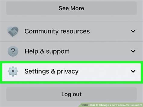 How To Change Your Facebook Password With Pictures WikiHow