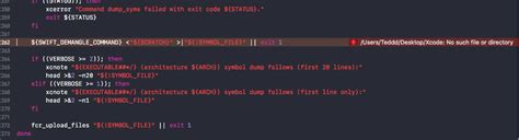 Ios Firebase Crash Reporting Error In Upload Sym Swift Demangle