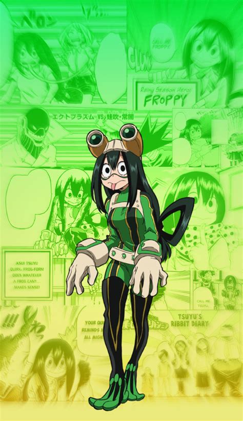 My Hero Academia Froppy Wallpapers Wallpaper Cave