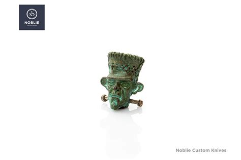 Чудовището на Франкенщайн бронзов паракорд нож с мъниста Lanayrd Noblie