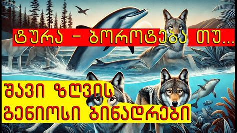 ტურა ღამის კოშმარი ზღვის ღორი და მკვლელი ბადეები მეცნიერთა კლუბში პროფესორი ნათია